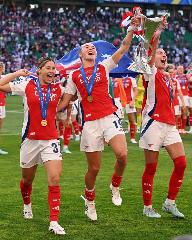 How their Matildas influenced Arsenal’s Champions League triumph