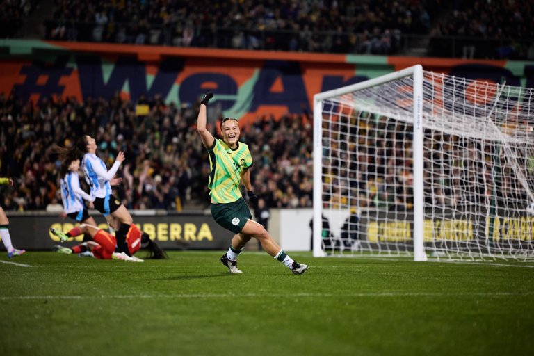 Sayer completes fairytale return as Matildas defeat Argentina