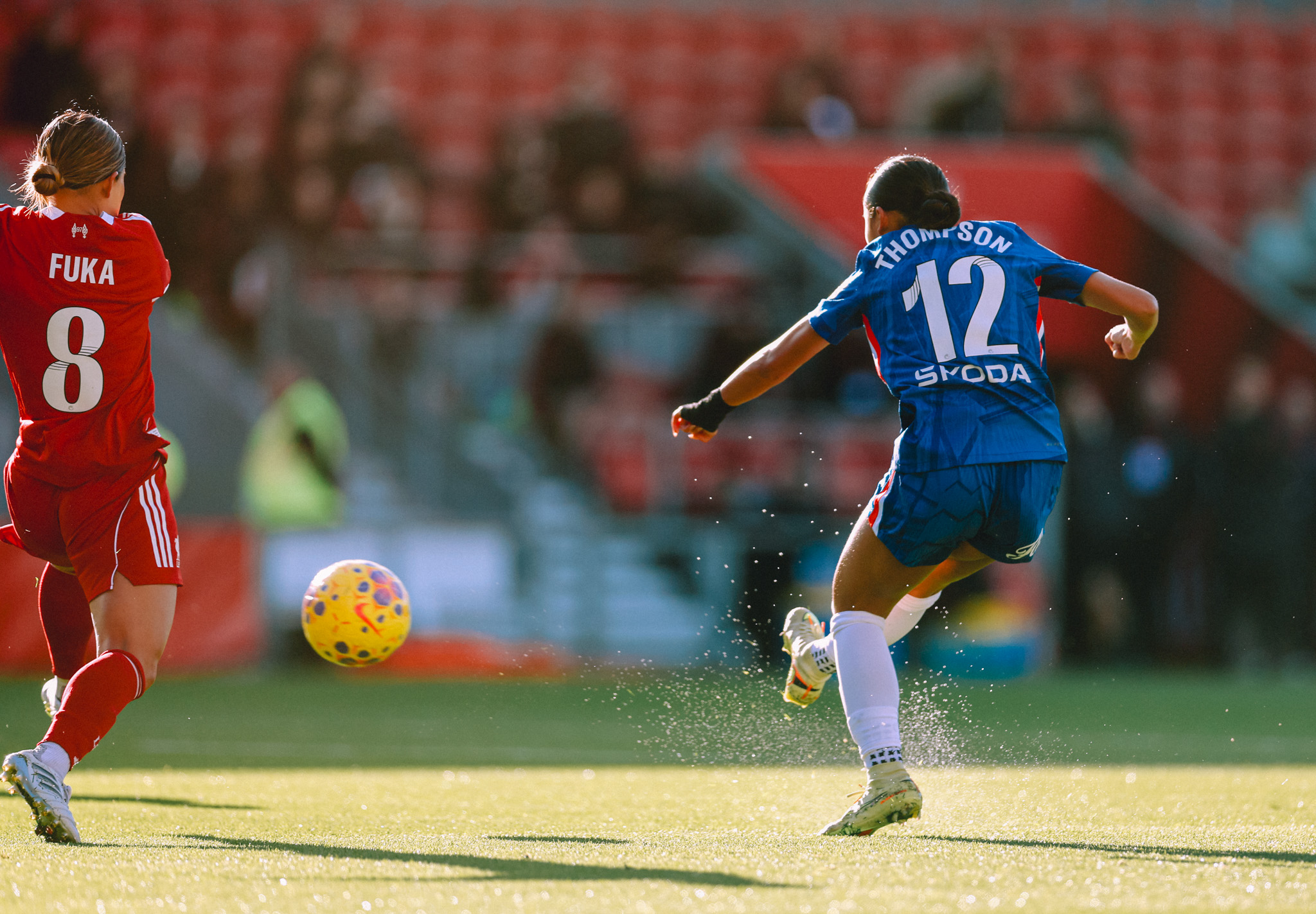 Thompson and Olsson strike as Liverpool hold Chelsea to 1-1 draw