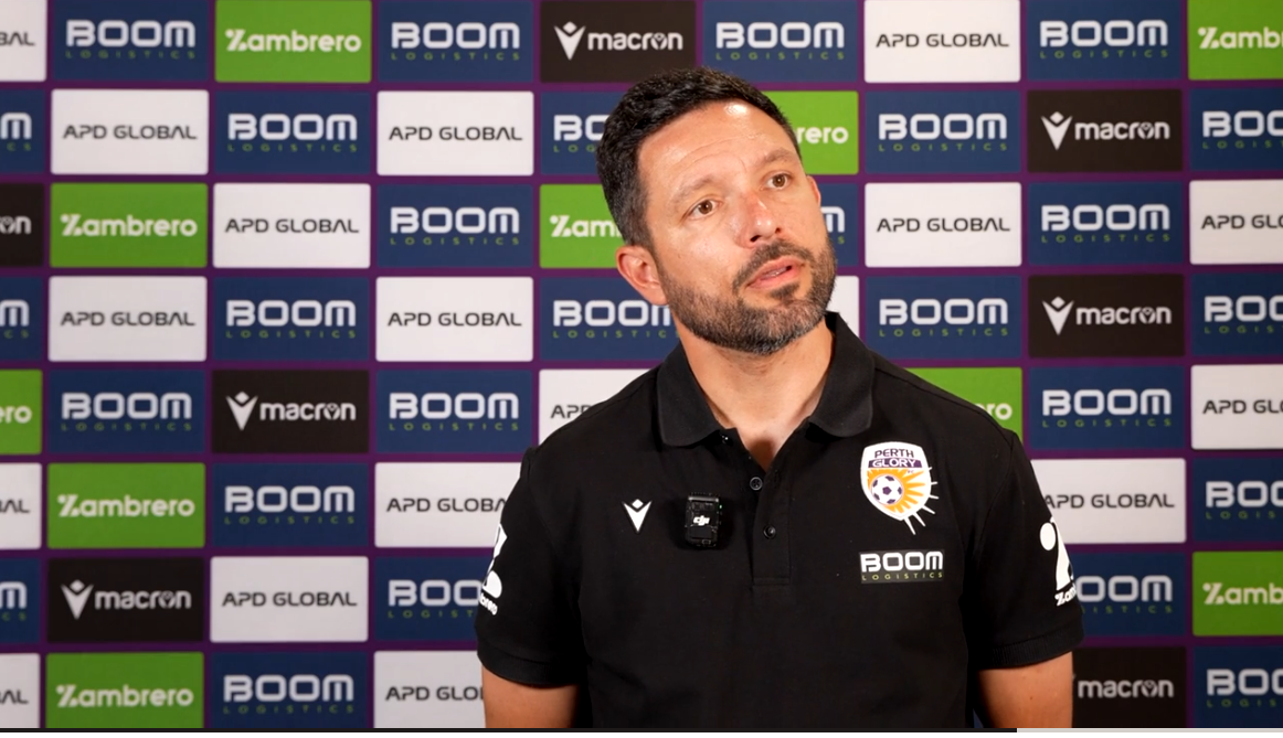 Peters: “I’m really proud of the players” as Perth Glory look ahead to ...